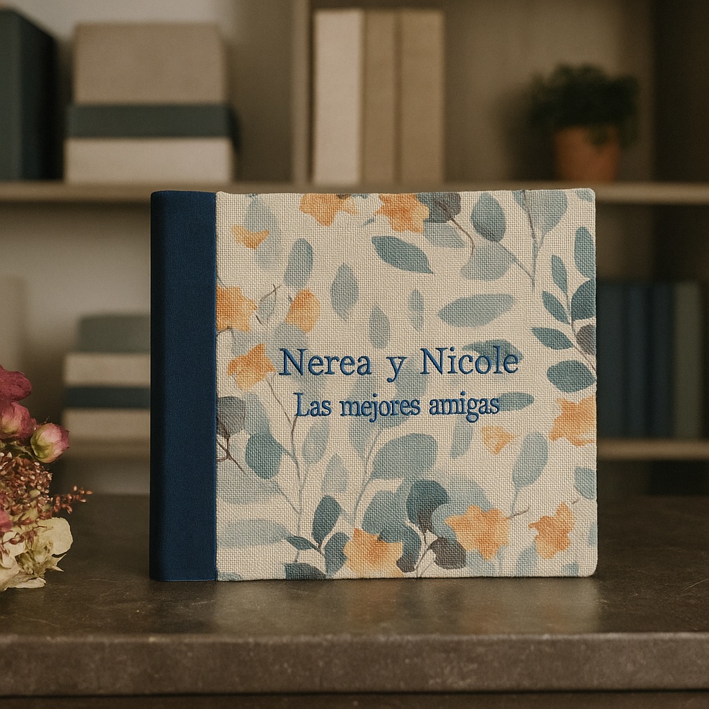 Álbum de fotos I Apertura panorámica I 25x25cm I Bruno Blue & Velvet ...